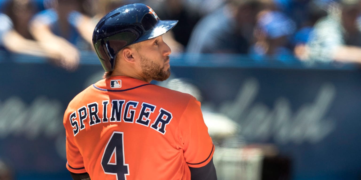 George Springer tested with intense workout