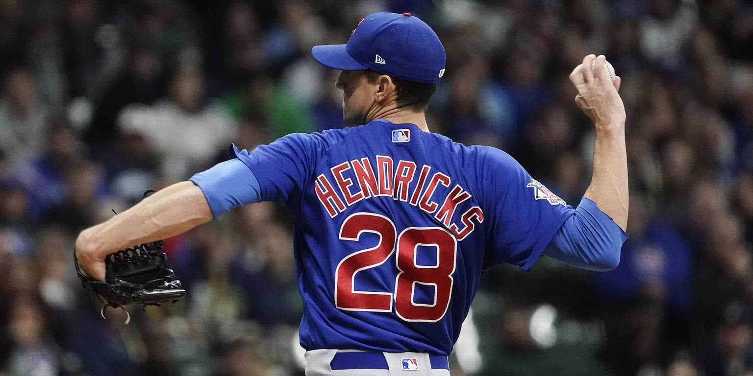 Kyle Hendricks struggles to find rhythm in loss to Brewers