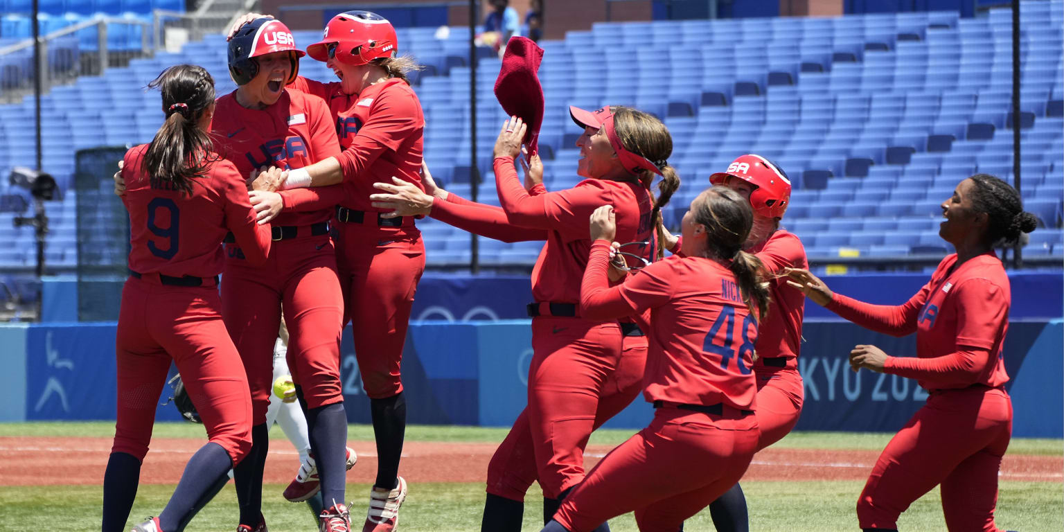 USA Softball walks off Australia in Tokyo Olympics