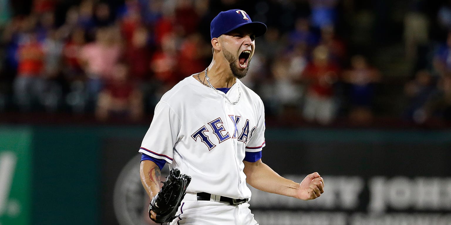Alex Claudio fans Jose Altuve for final out