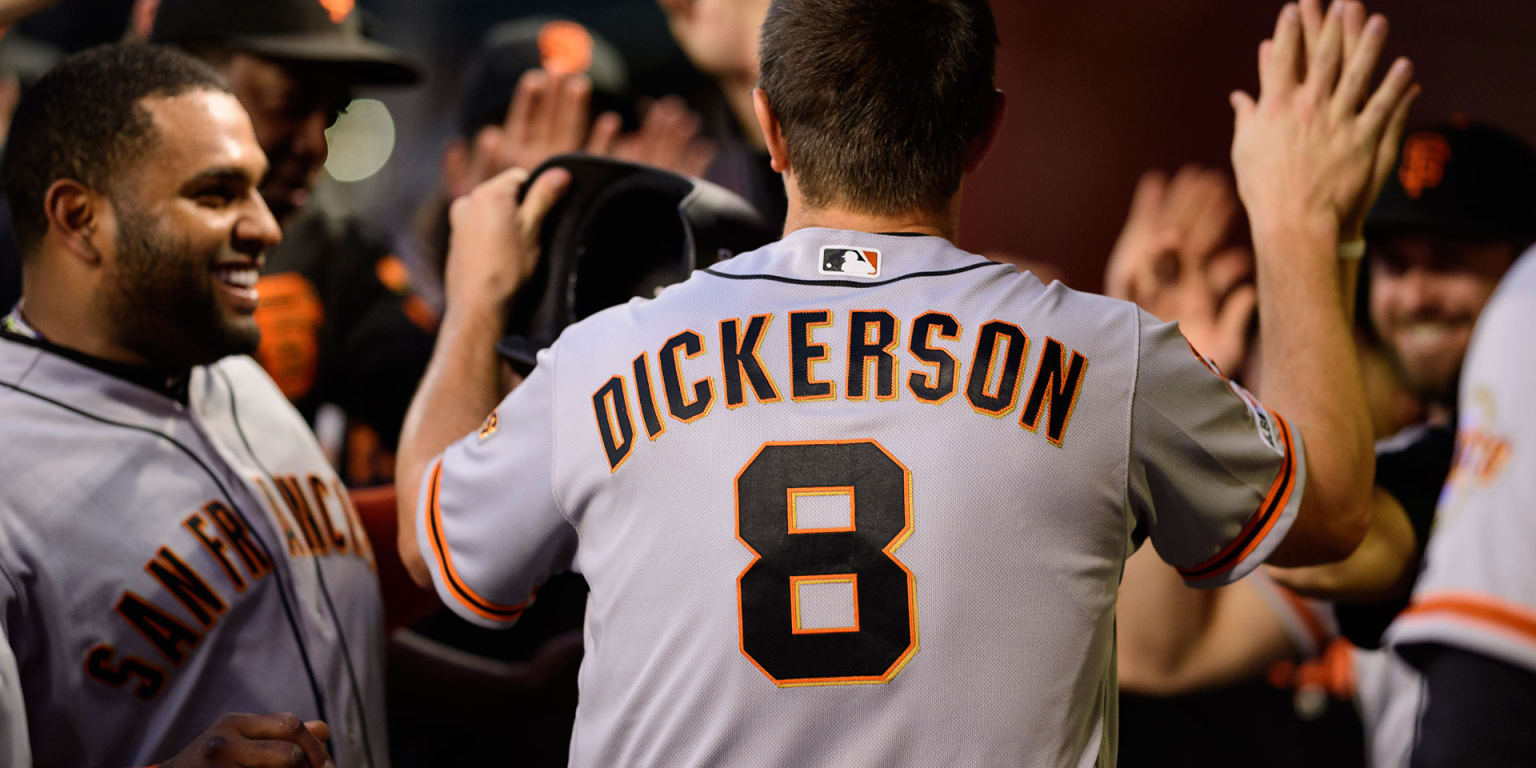 Alex Dickerson has record start with Giants