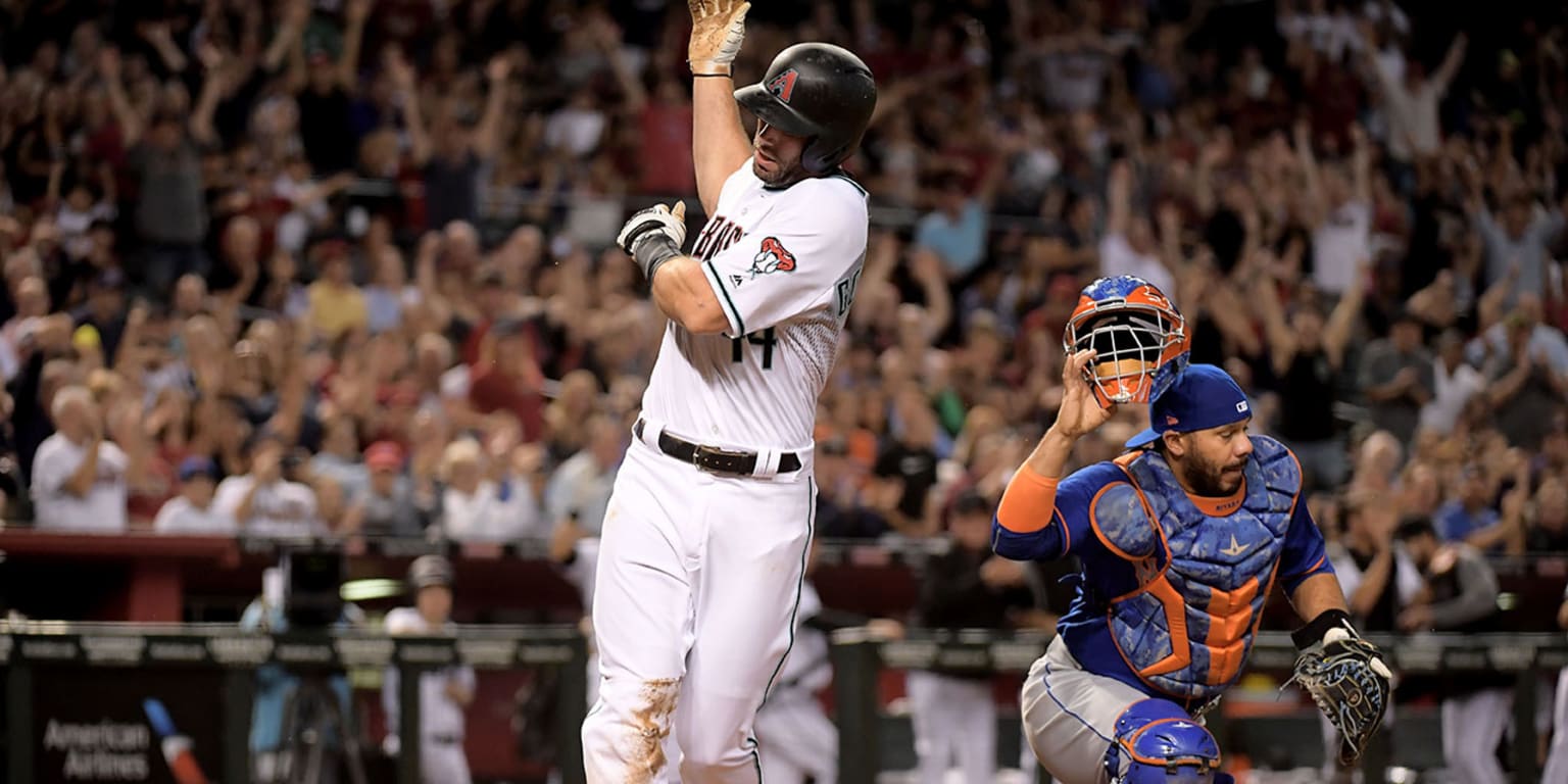 D-backs' Paul Goldschmidt steals home vs. Mets