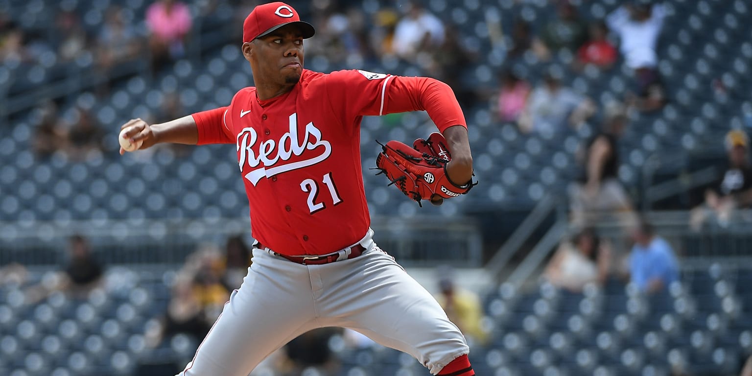 Reds pitcher Hunter Greene by the numbers