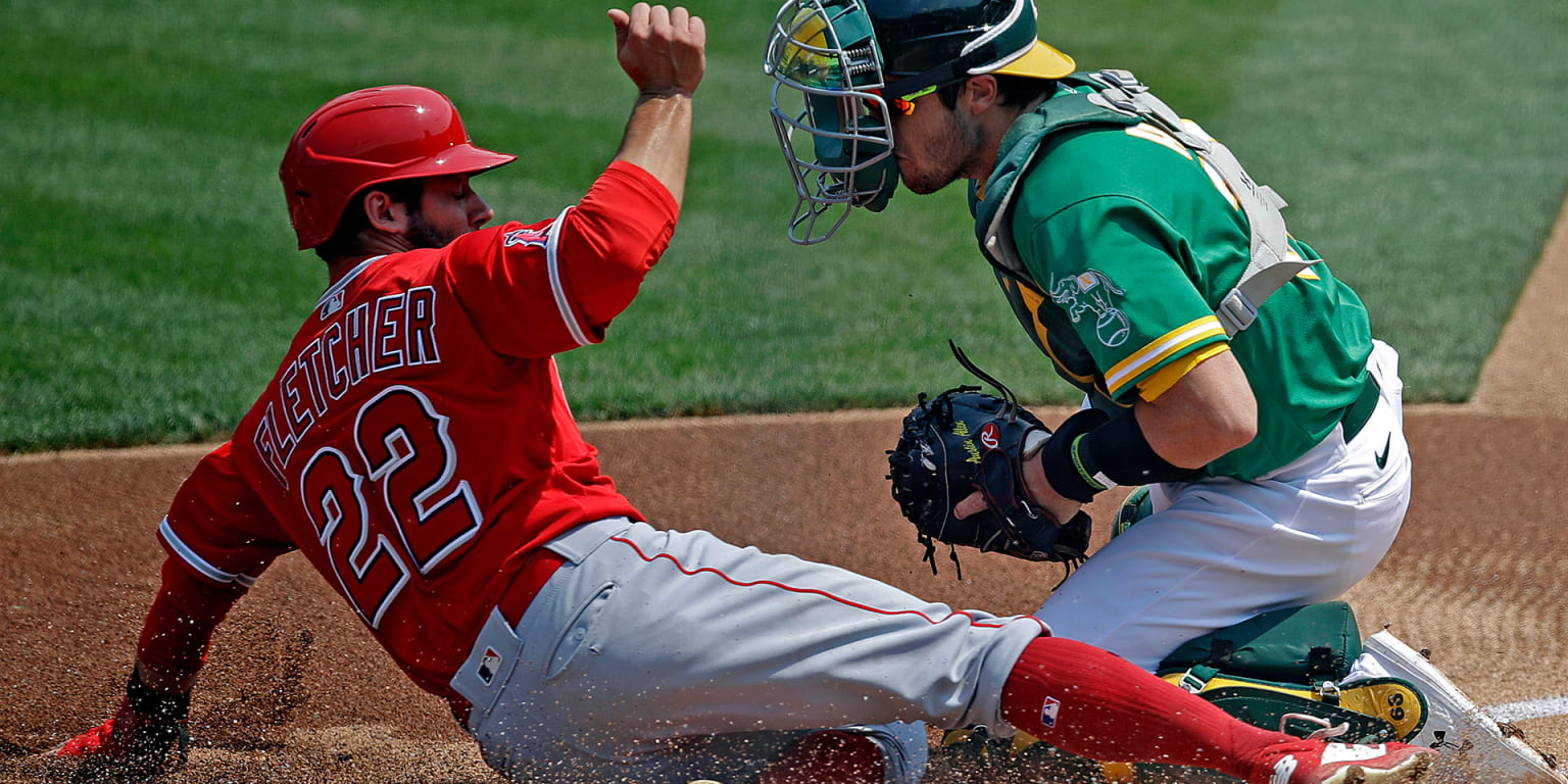 Angels score early, hold lead vs. Athletics