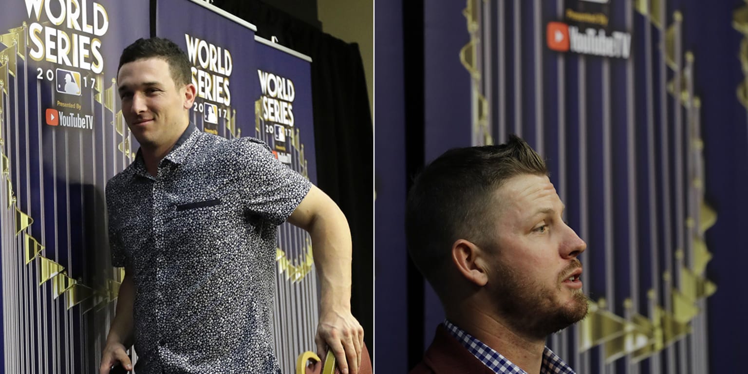 Astros' Alex Bregman, Chris Devenski interview