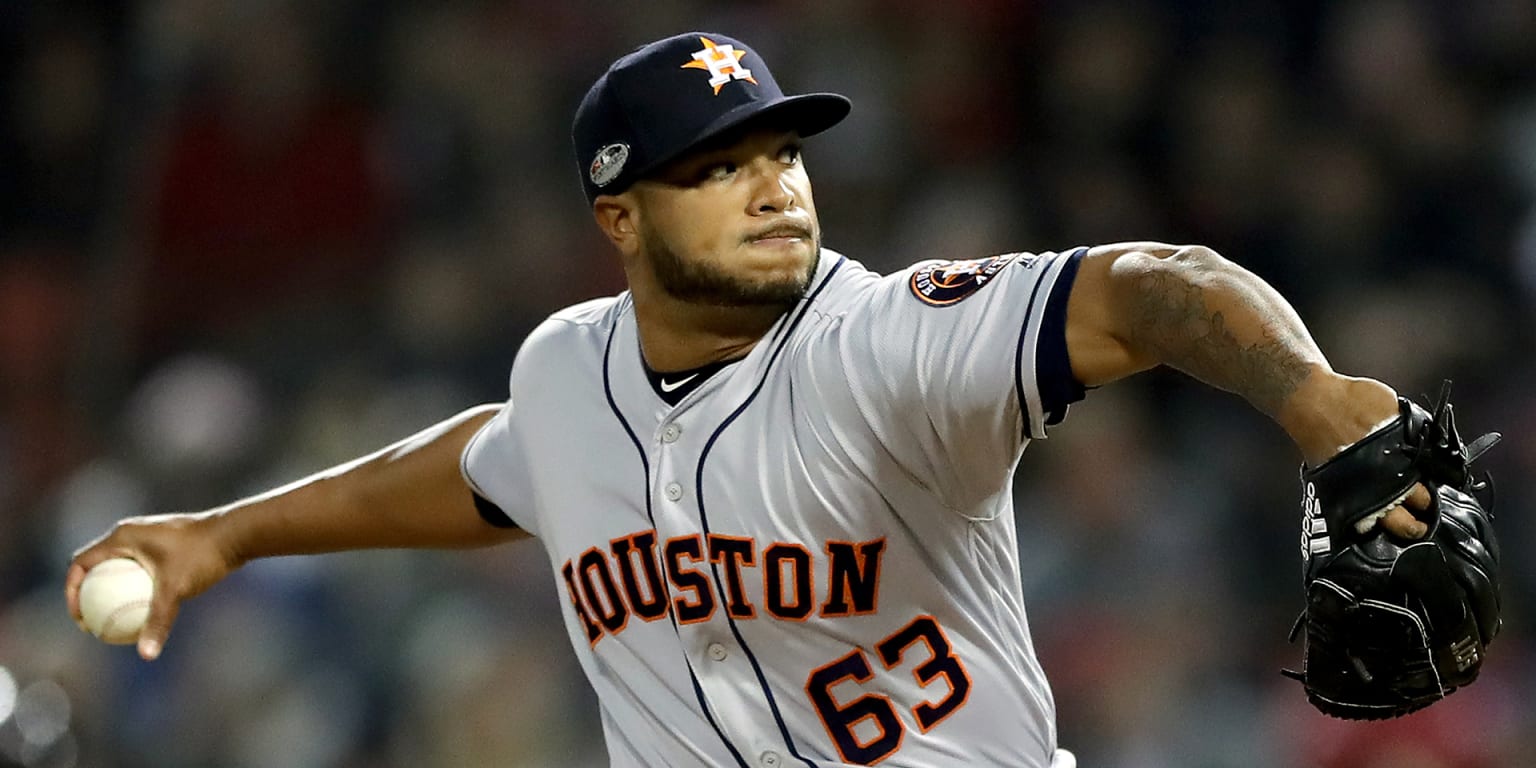 Josh James lights up radar gun in ALCS