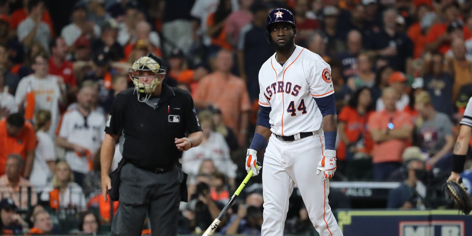 Yordan Alvarez seeks turnaround in World Series