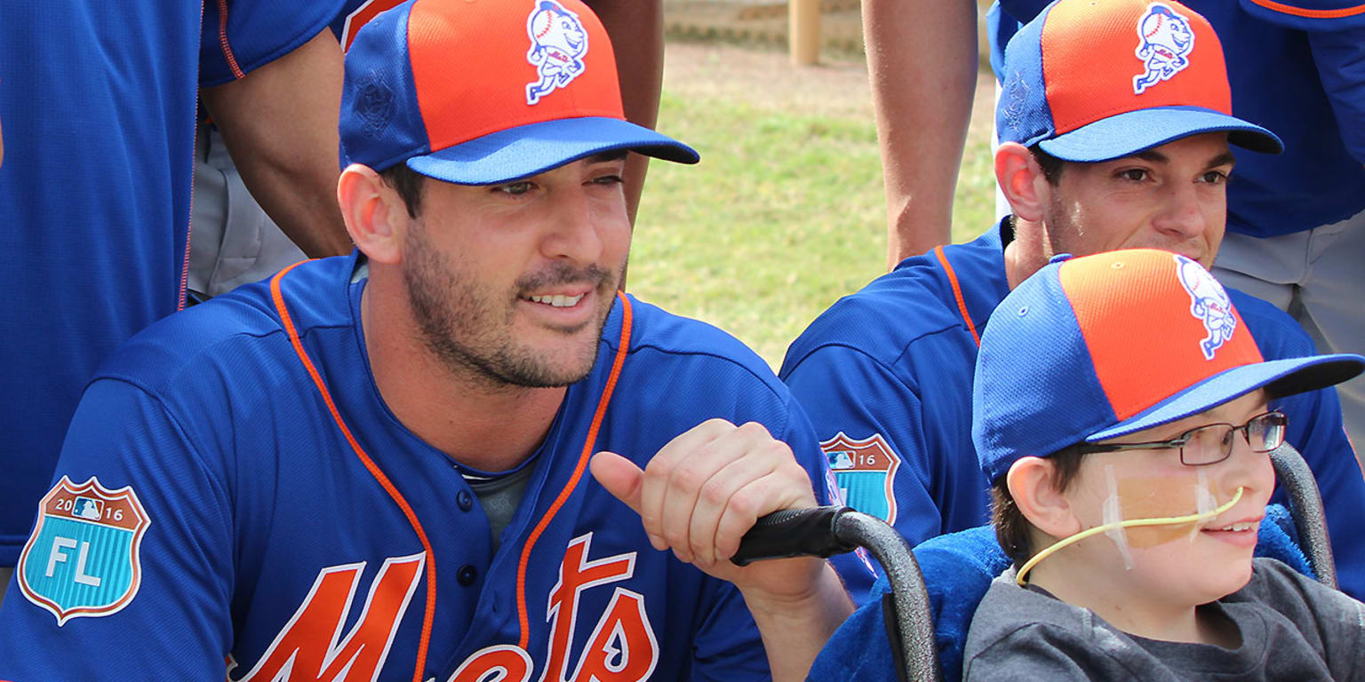 Young heart transplant recipient meets Mets