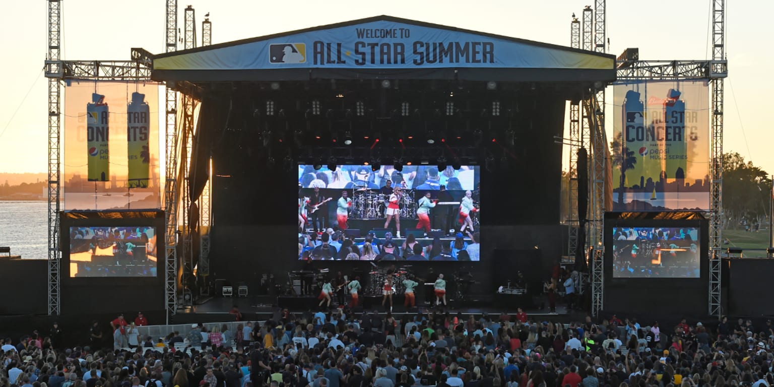 Stefani MLB All-Star Concert Series
