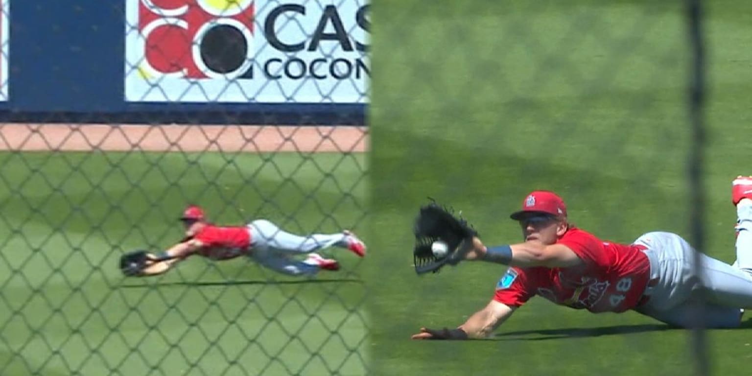 Harrison Bader made two diving catches in the same game on Friday | MLB.com