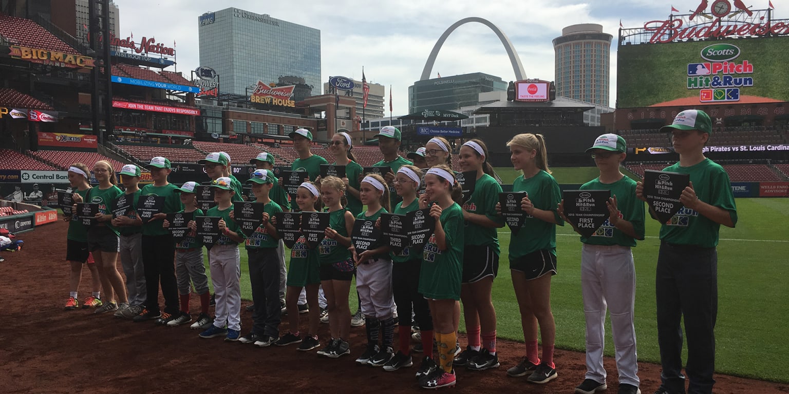 Busch Stadium hosts Pitch, Hit and Run finals
