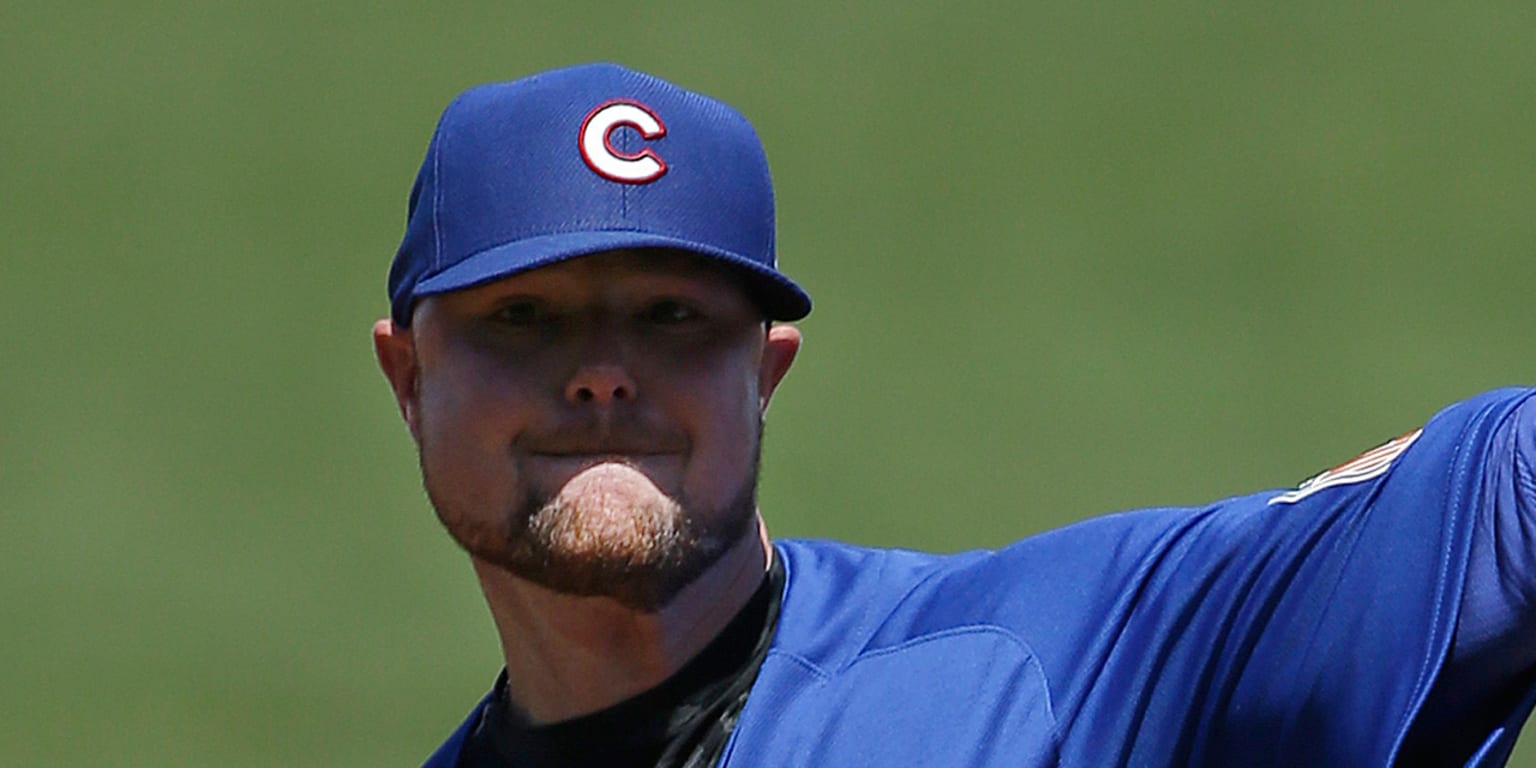 Jon Lester tosses five scoreless innings