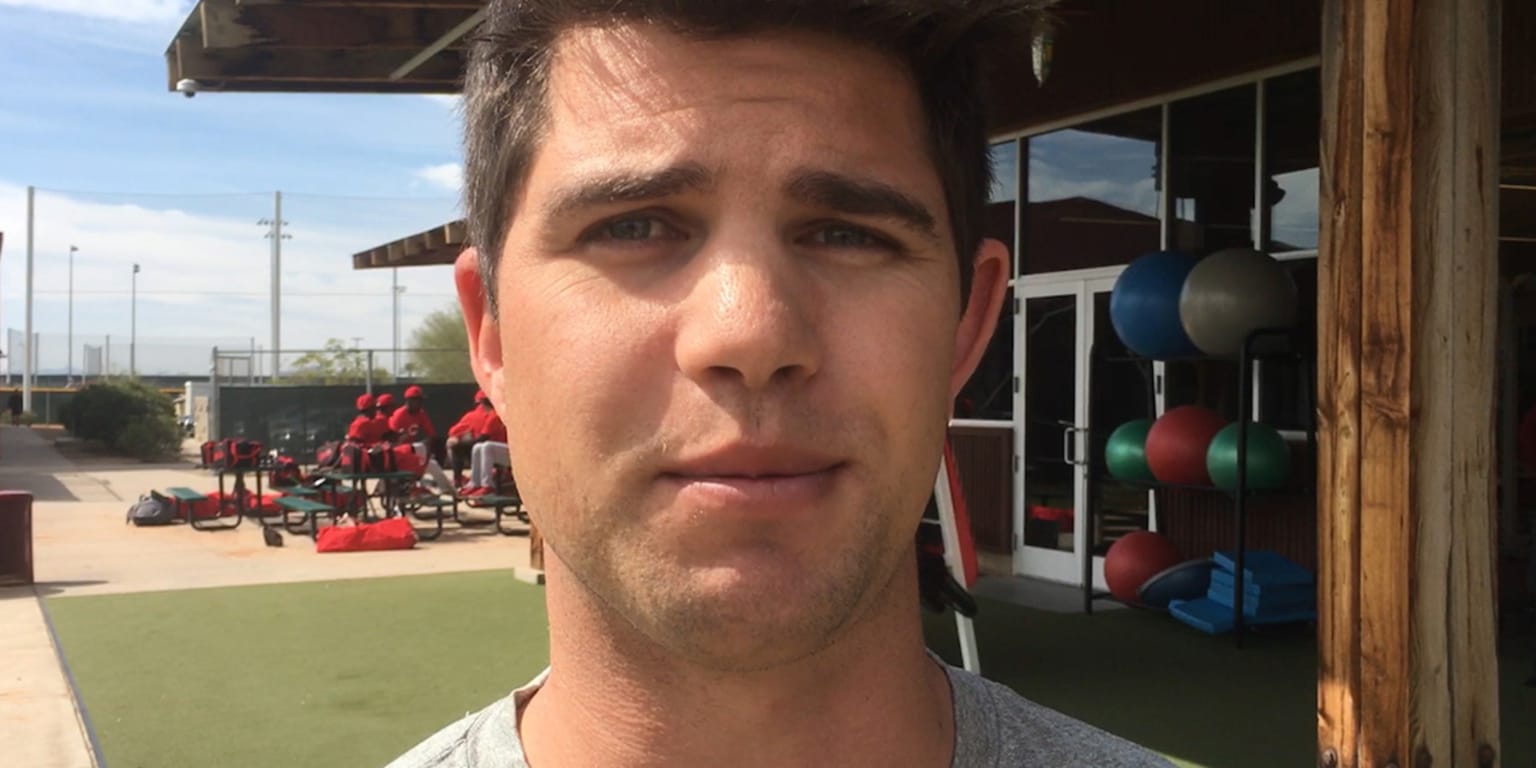 Reds' Robert Stock got noticed with a video