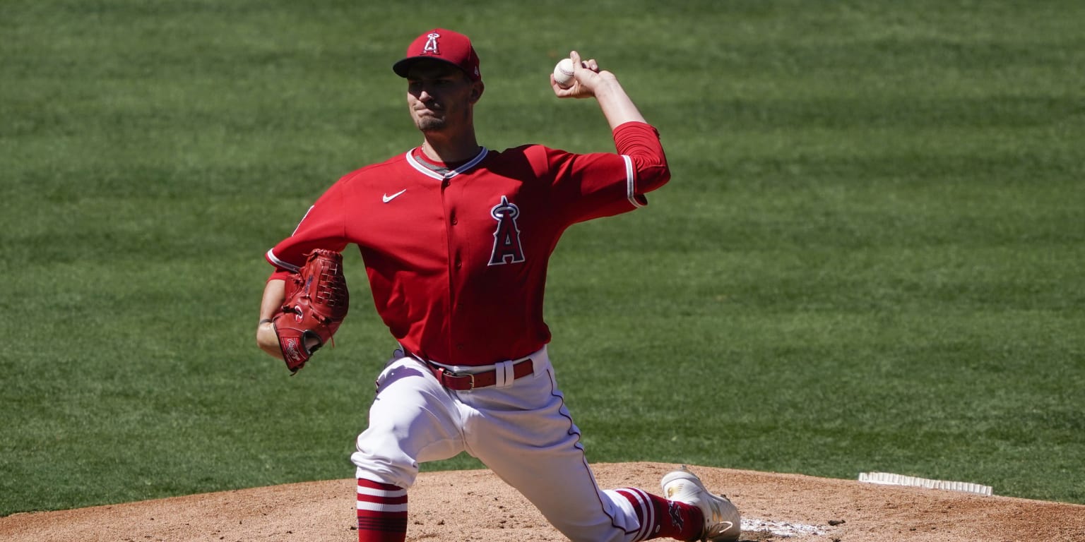 Andrew Heaney Angels' leader on and off field