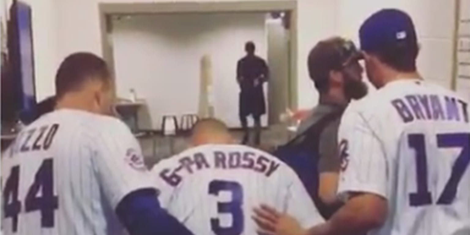 David Ross -- aka Grandpa Rossy -- needs some help after a tough day of ...