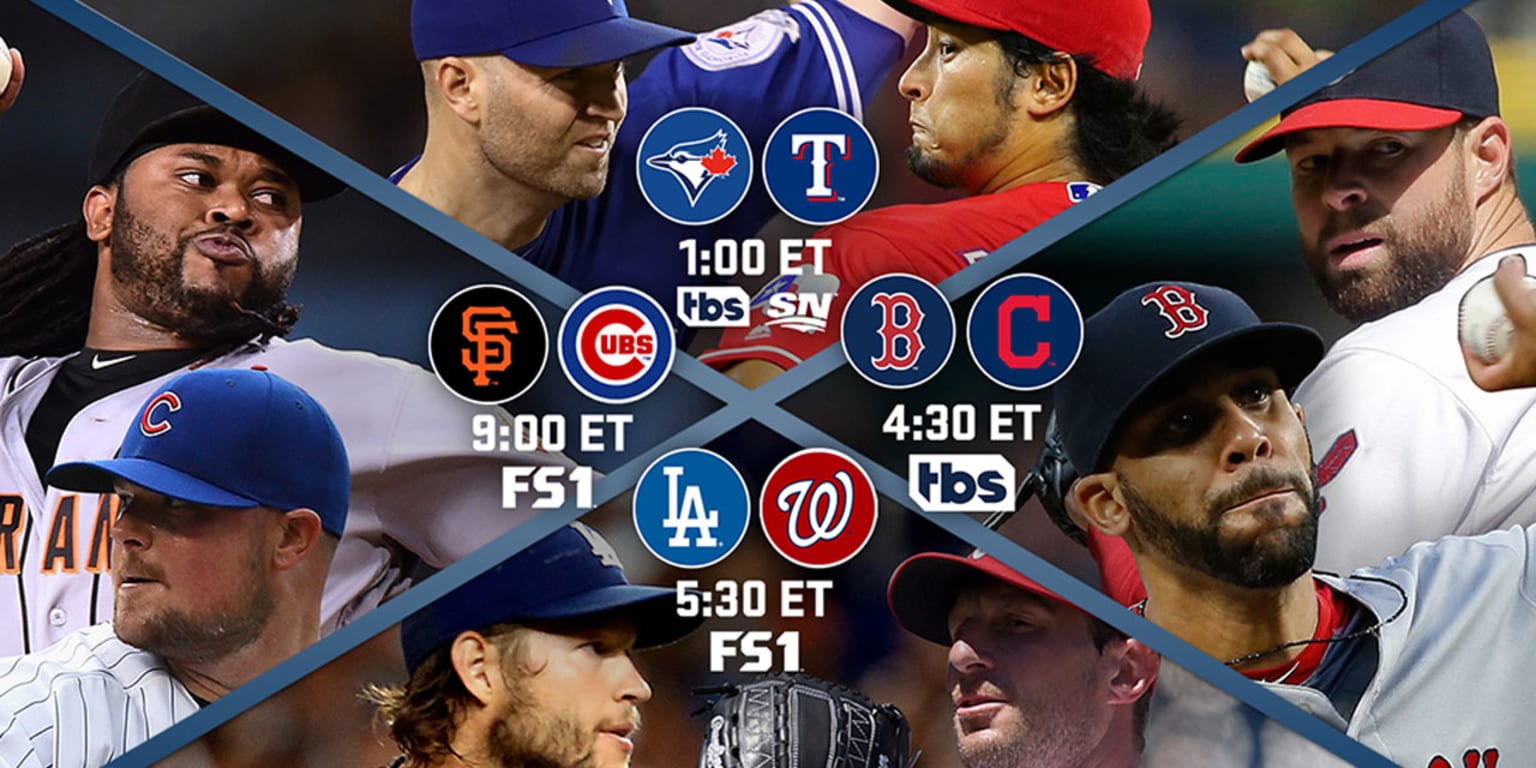 Postseason party with four games on Friday