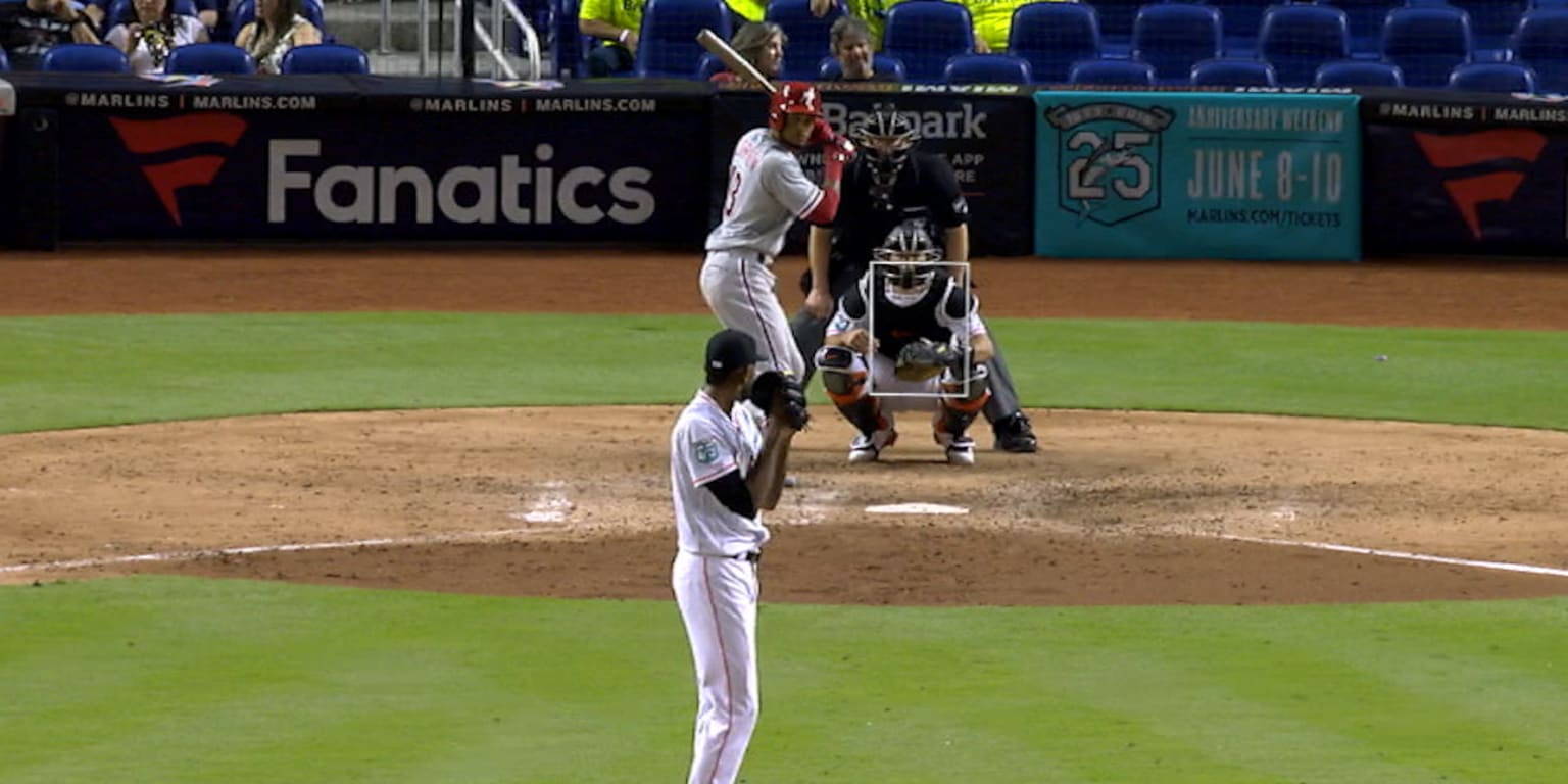 Blink and you'll miss this 101.8-mph fastball from Tayron Guerrero ...