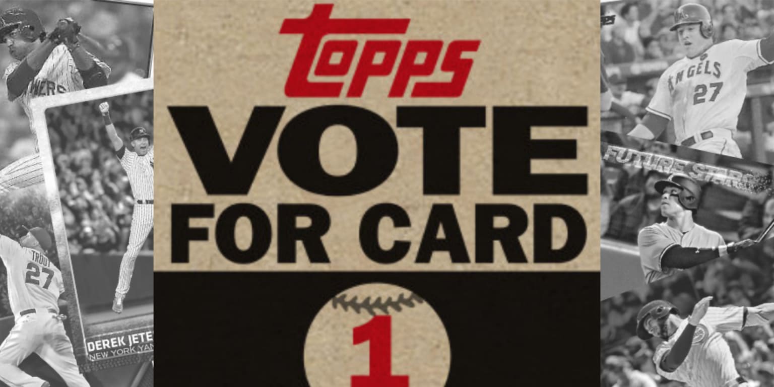 Topps 2020 No. 1 card voting is open
