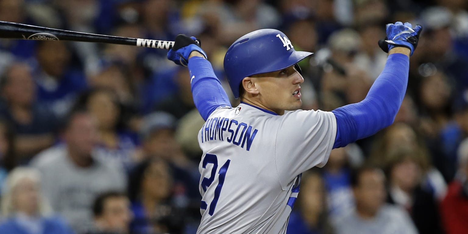 Trayce Thompson's rise with Dodgers continues