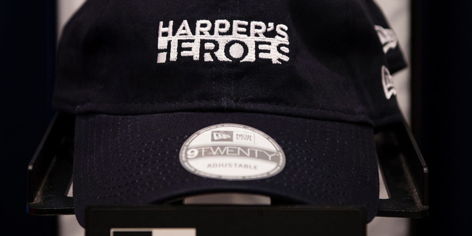 Nationals' Bryce Harper introduces cap line