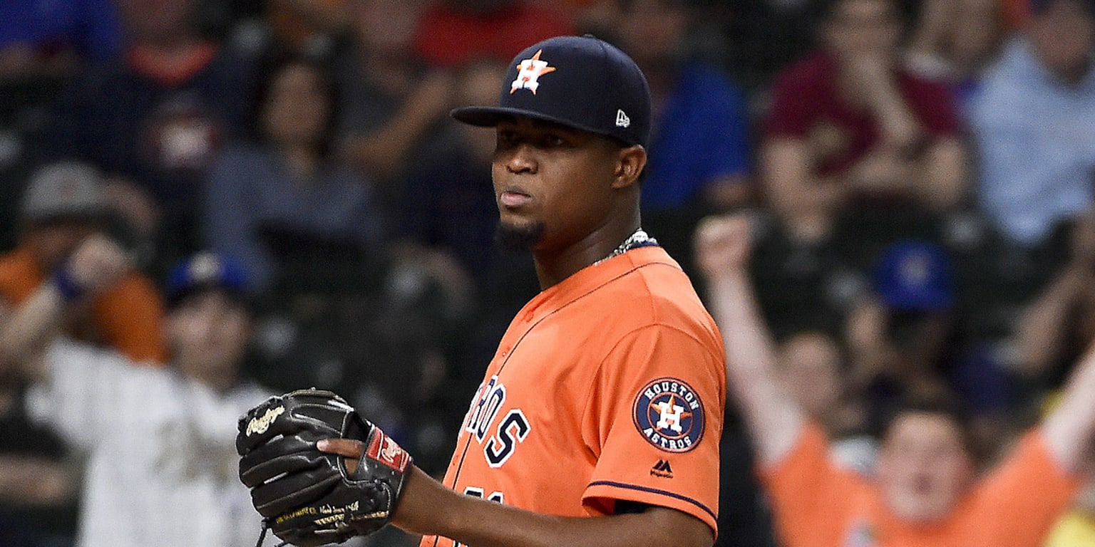 Astros place reliever Jandel Gustave on DL