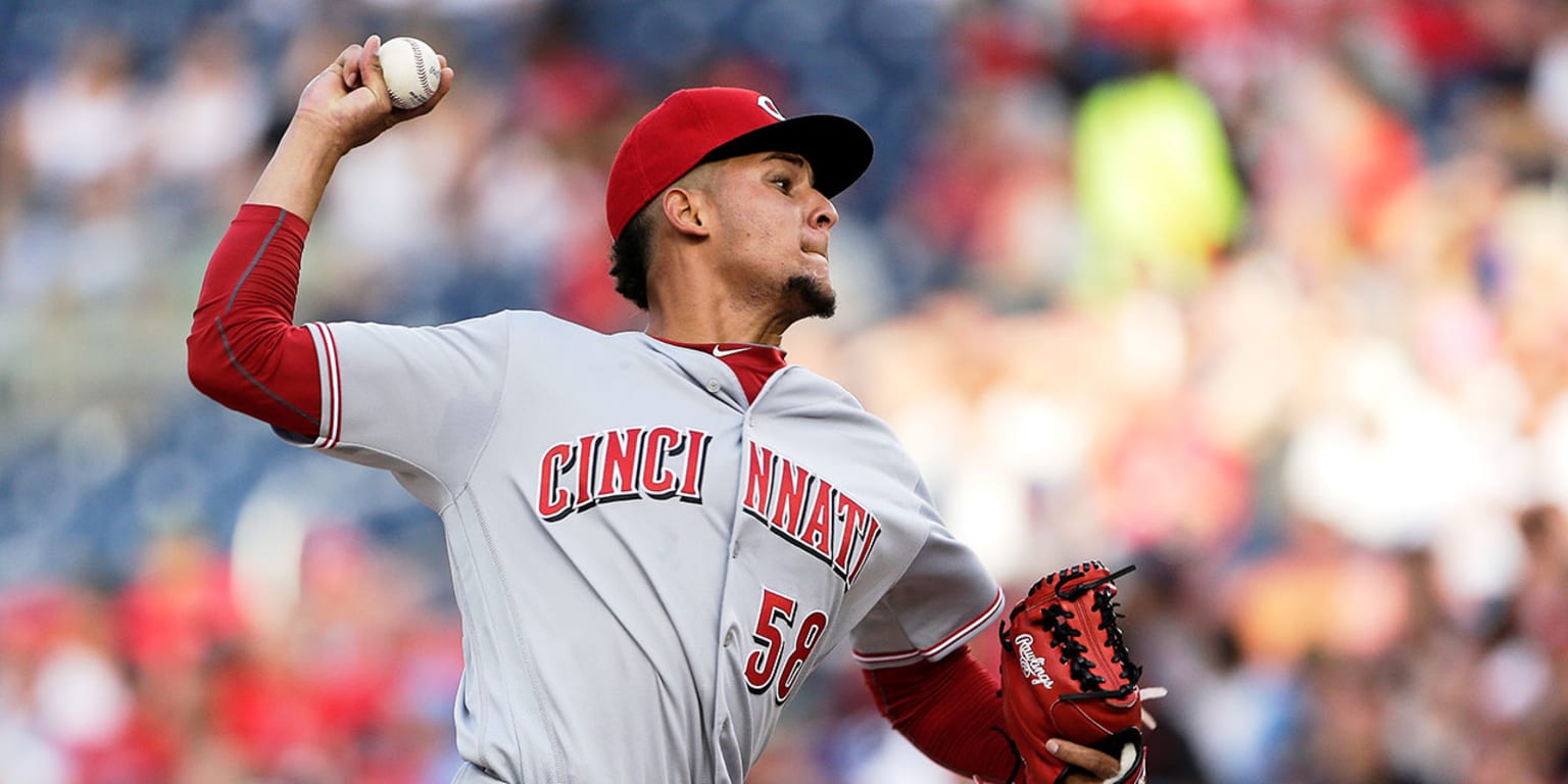 Reds' prospect Luis Castillo's MLB debut