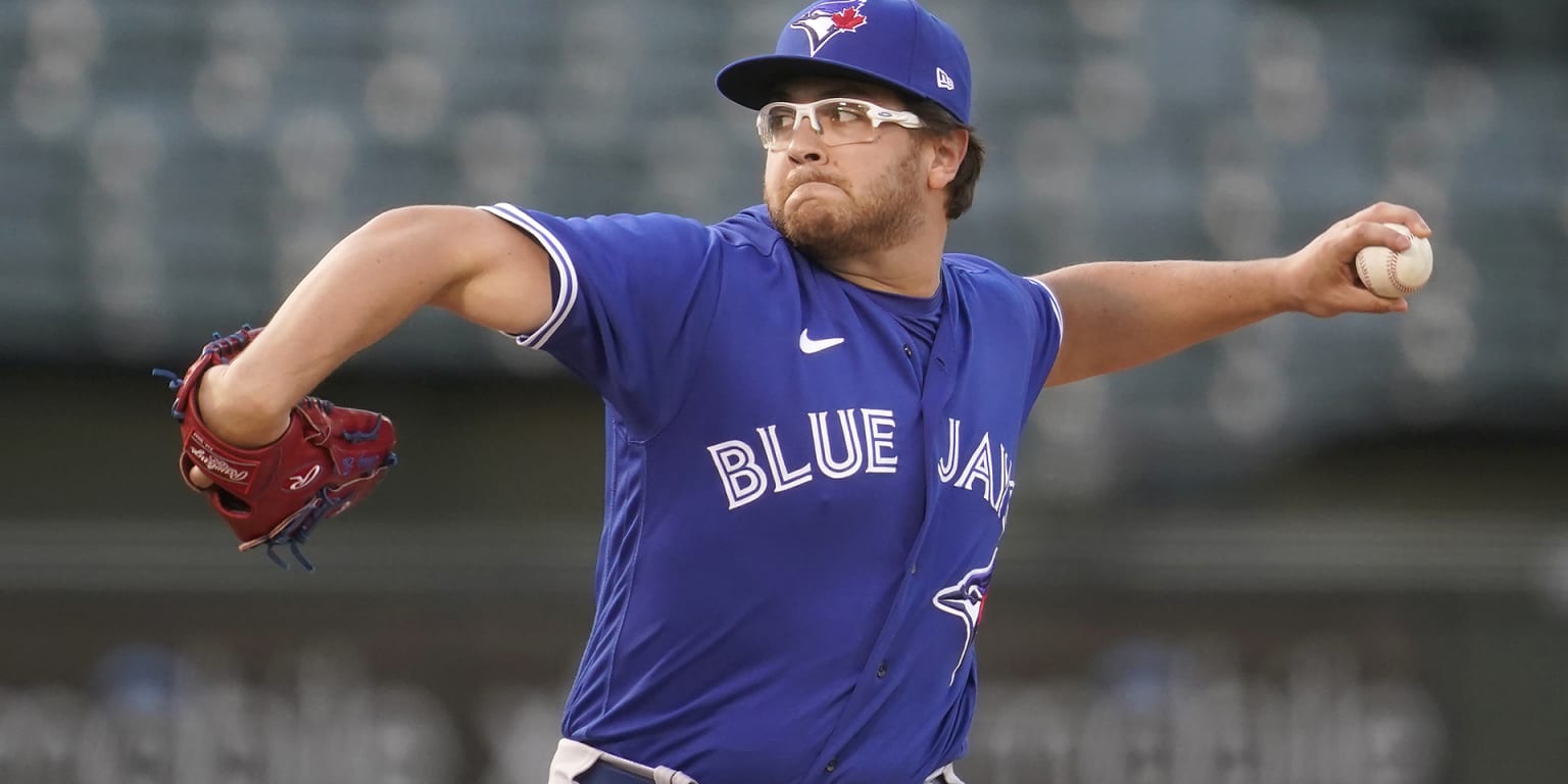 Anthony Kay struggles in start vs. Athletics