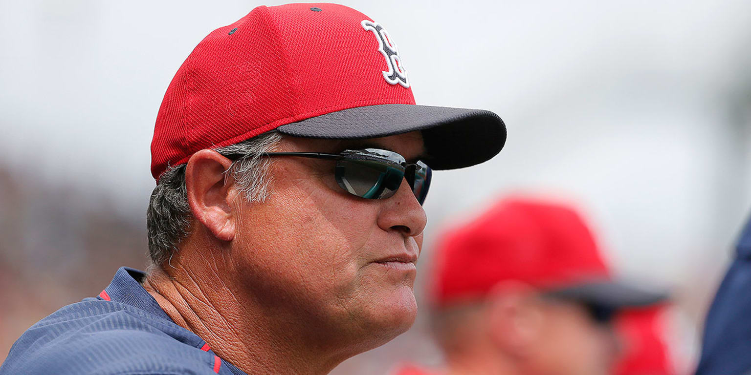 John Farrell gives updates at Red Sox camp