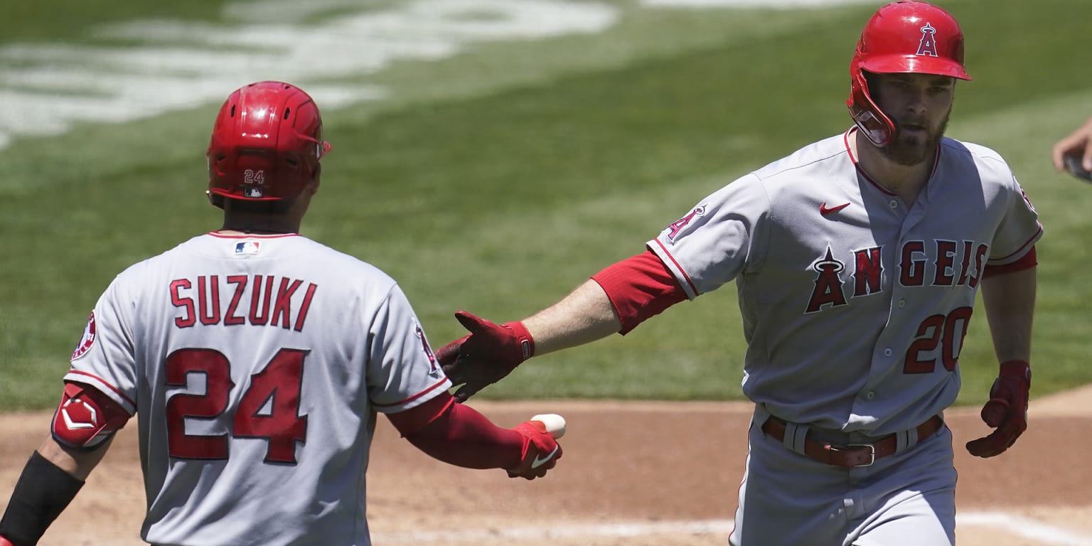 Jared Walsh, Jose Suarez power Angels to win over Athletics