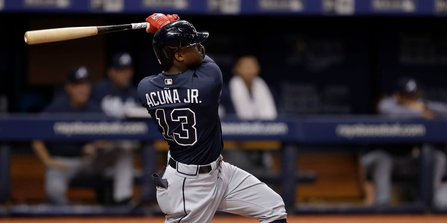 Ronald Acuna Jr. hits 3rd career homer