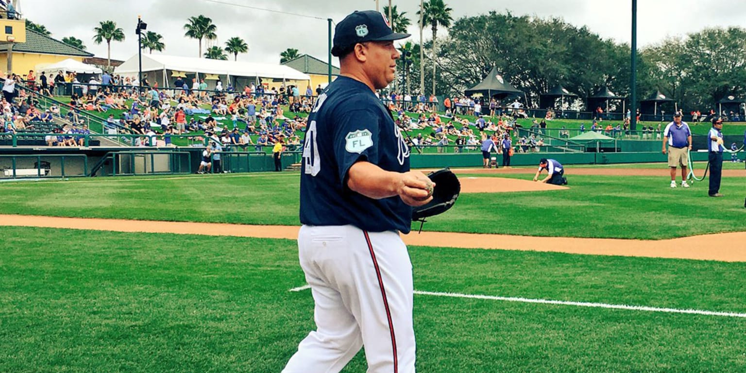 Braves' Bartolo Colon pitches 2 innings