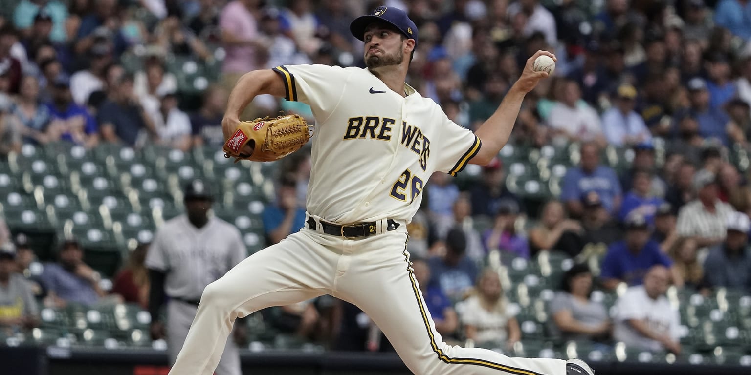 Aaron Ashby pitches seven innings in Brewers loss