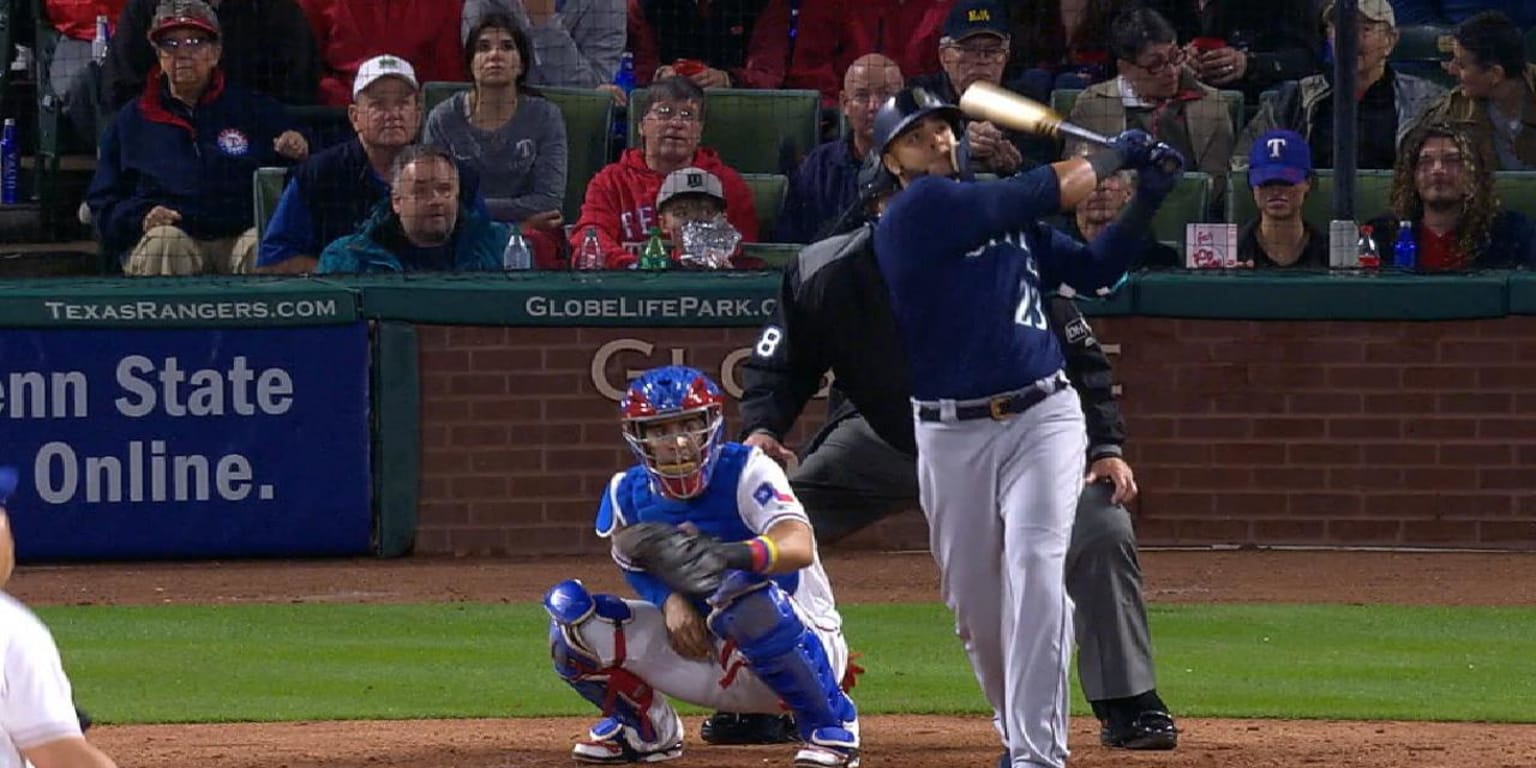 Nelson Cruz hits 4th home run after near-miss