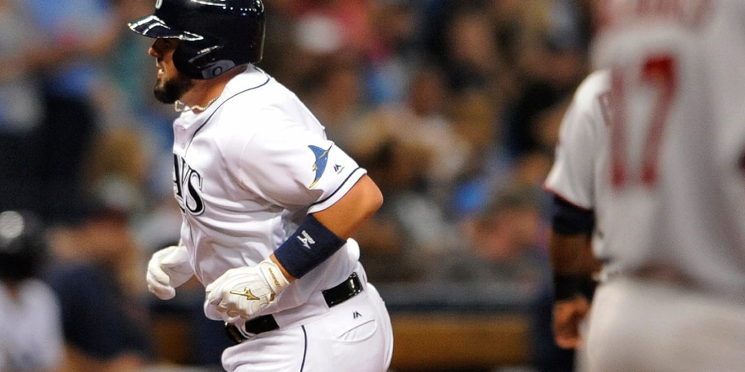 Bobby Wilson hits first home run for Rays