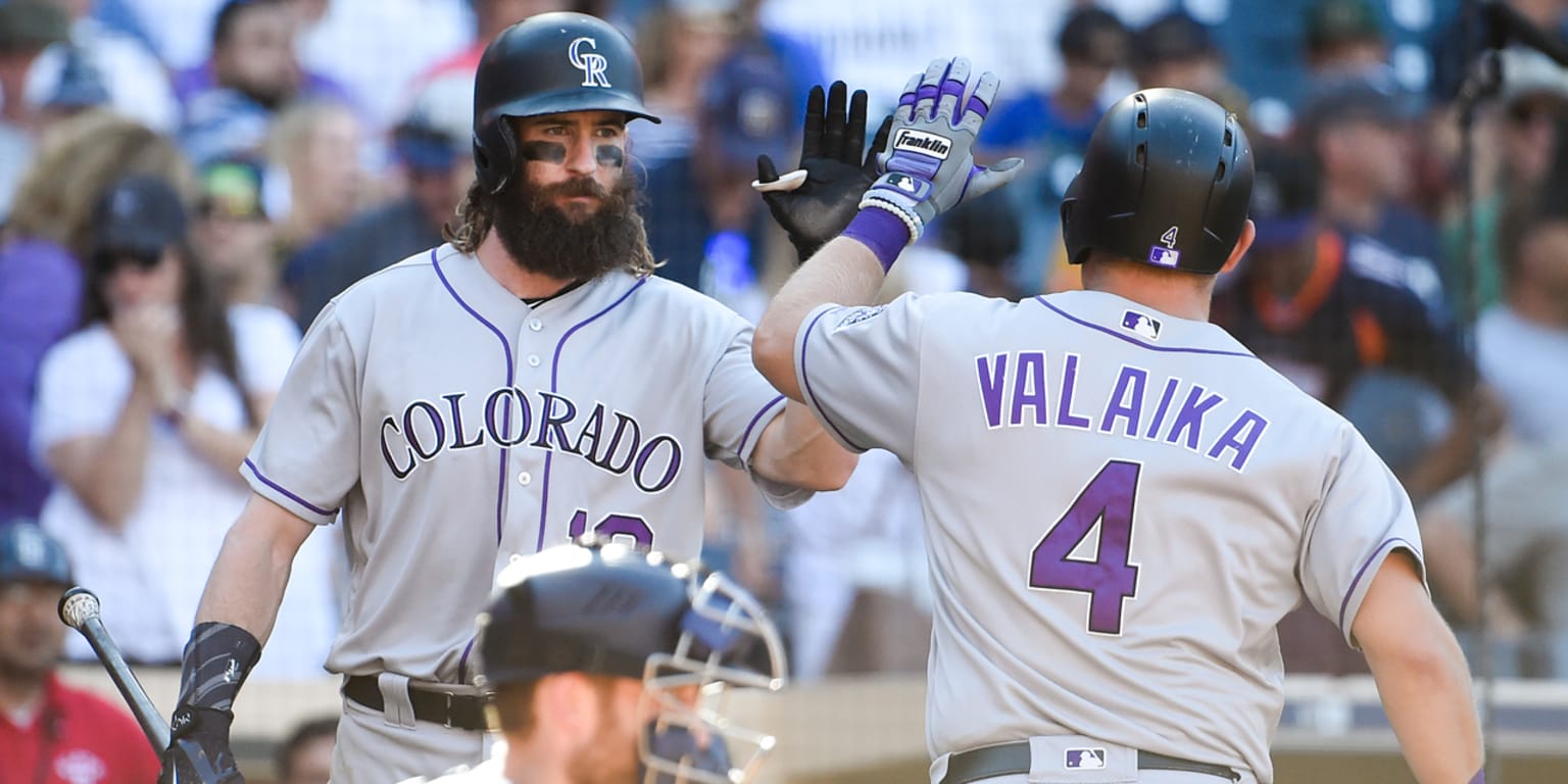 Rockies beat Padres behind Pat Valaika homer