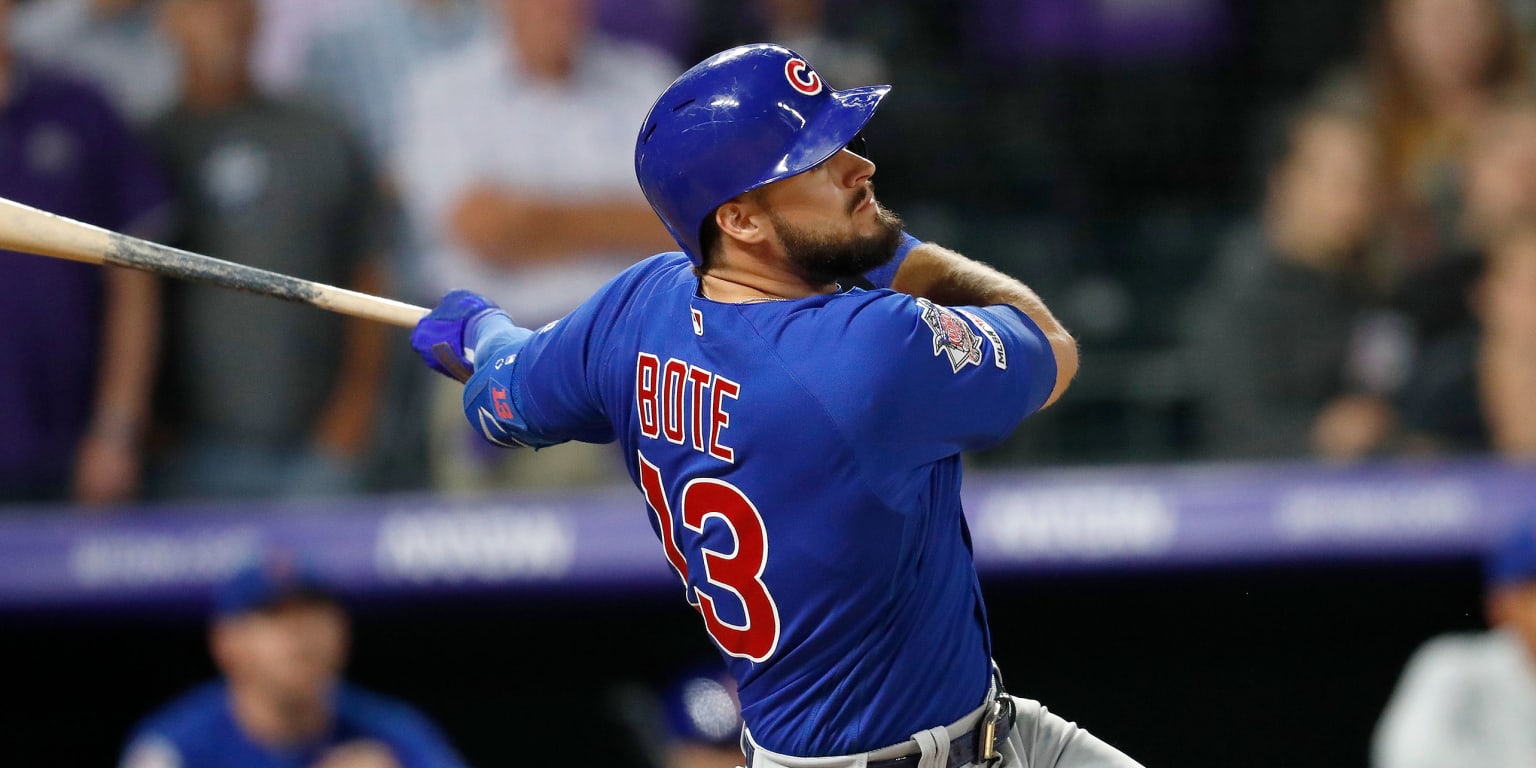David Bote optioned to Triple-A