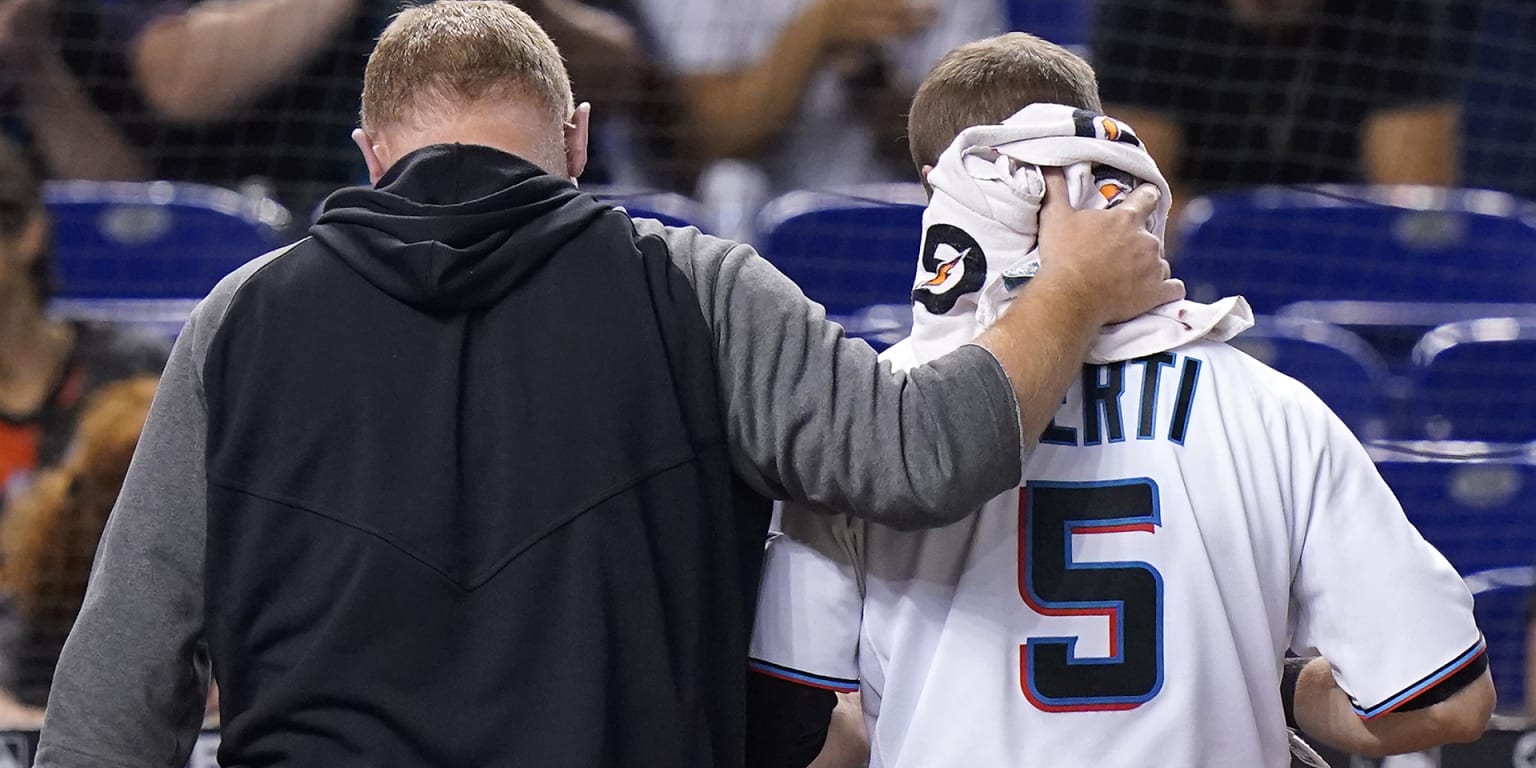 Marlins injury updates Anderson Aguilar Cooper Berti