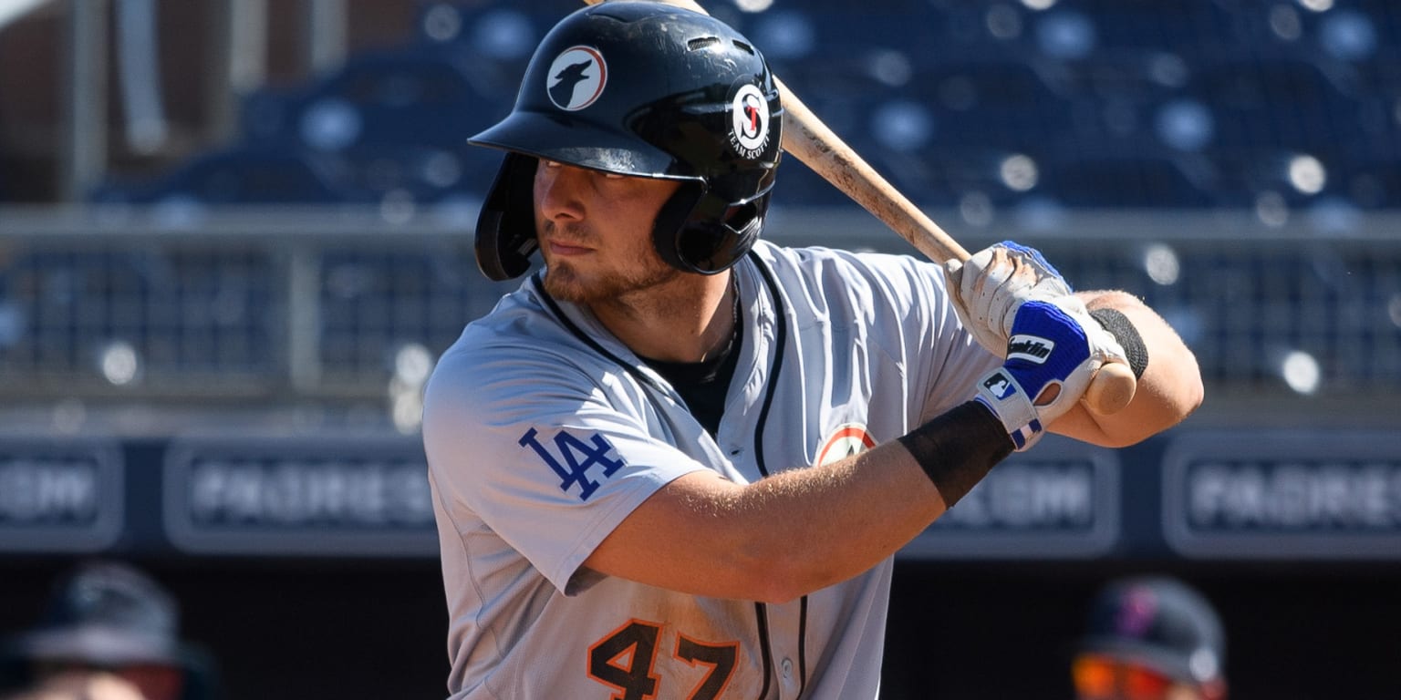 Michael Busch hits first Arizona Fall League home run