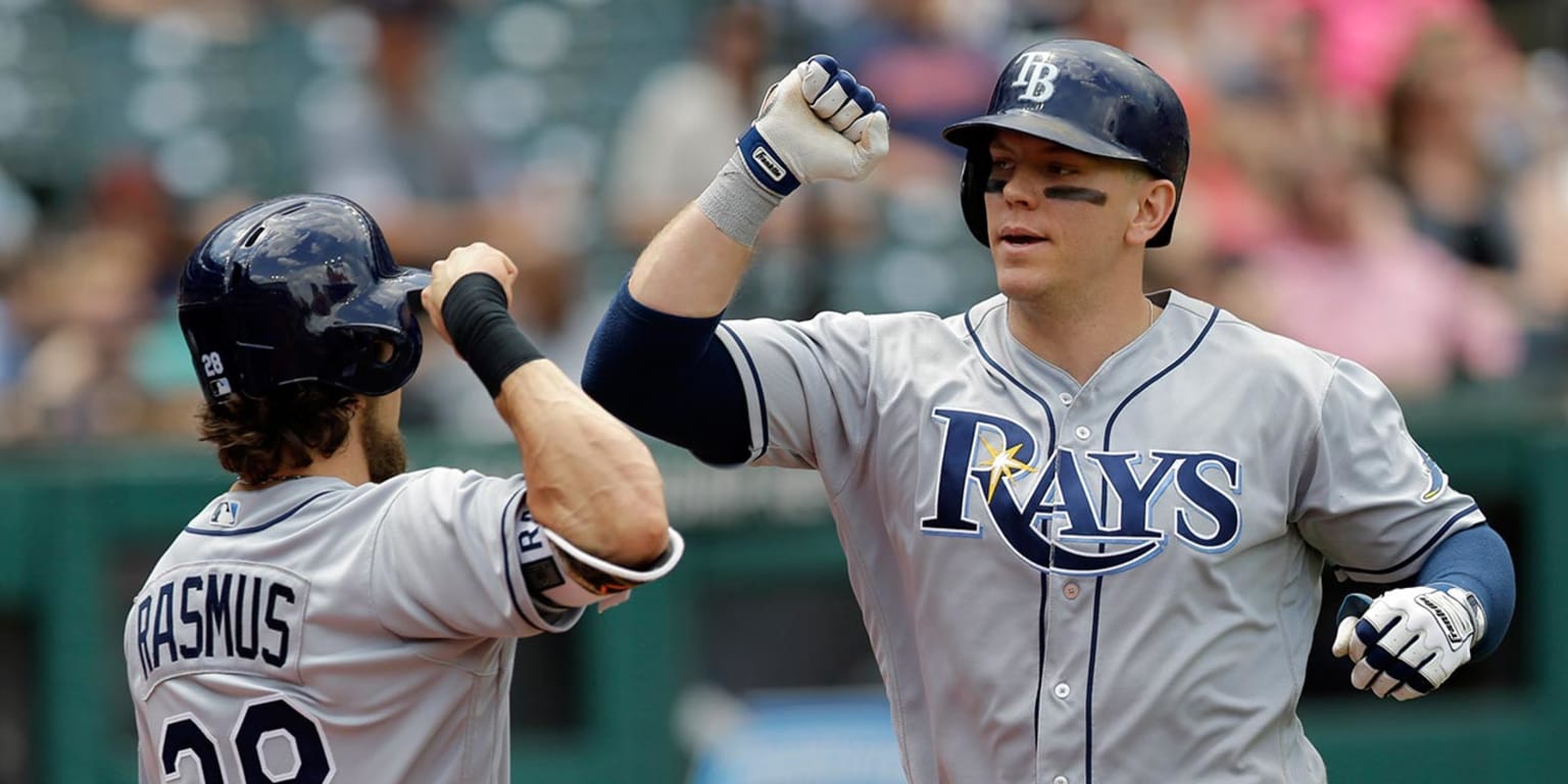 Rays set club record for homers in 3-game set