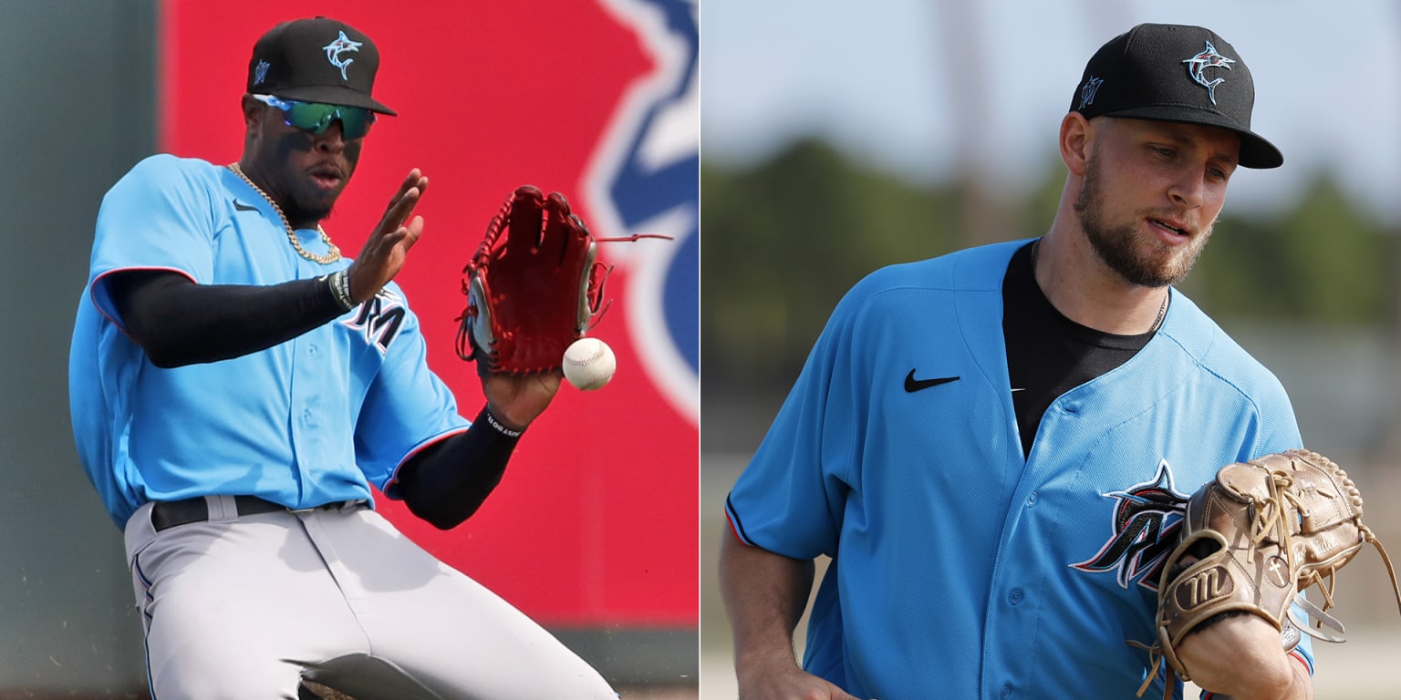 Monte Harrison Nick Neidert optioned to Triple-A