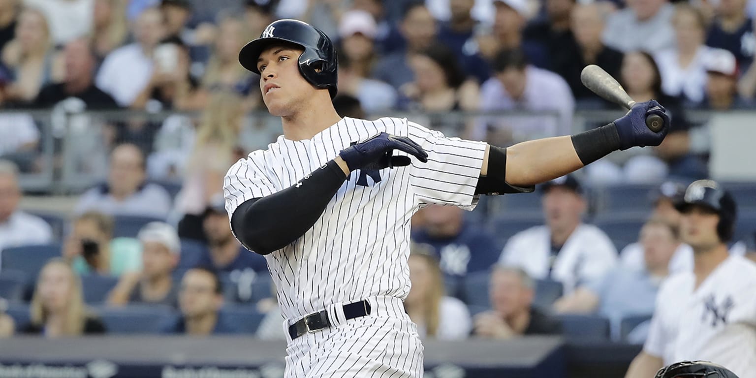 Aaron Judge sets Statcast exit velocity record