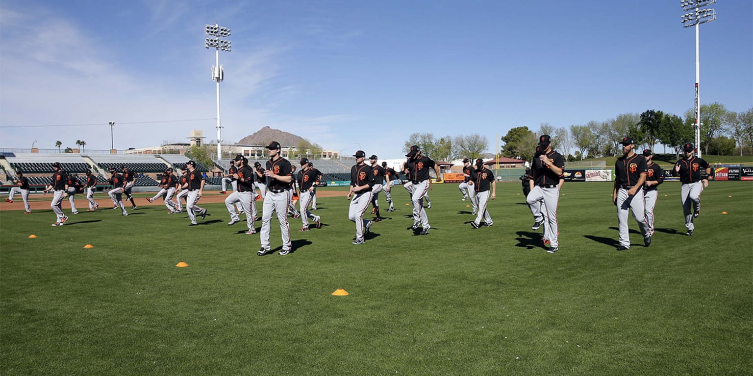 Giants' truck heads to Spring Training