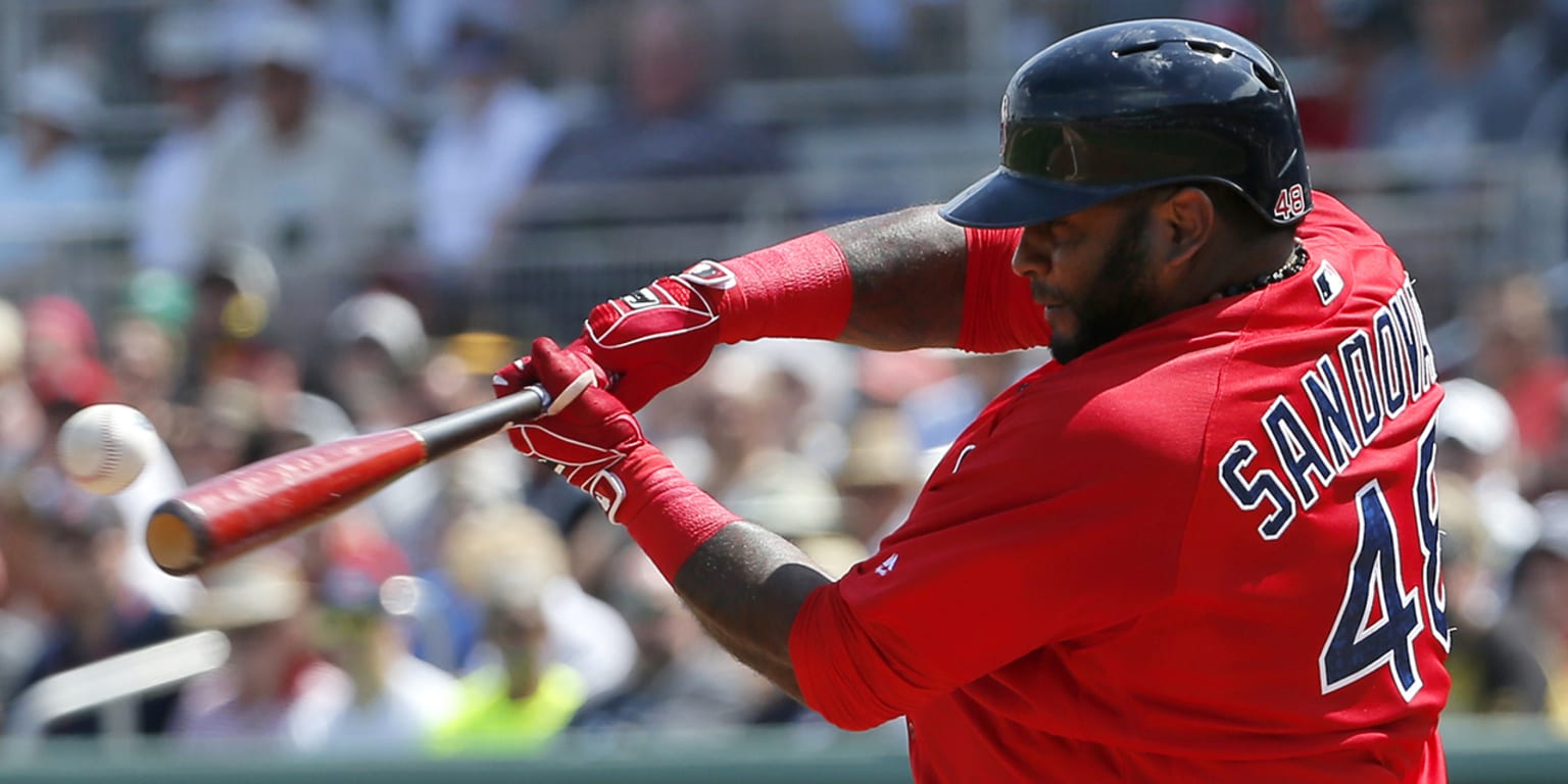 Back stiffness sidelines Red Sox Sandoval
