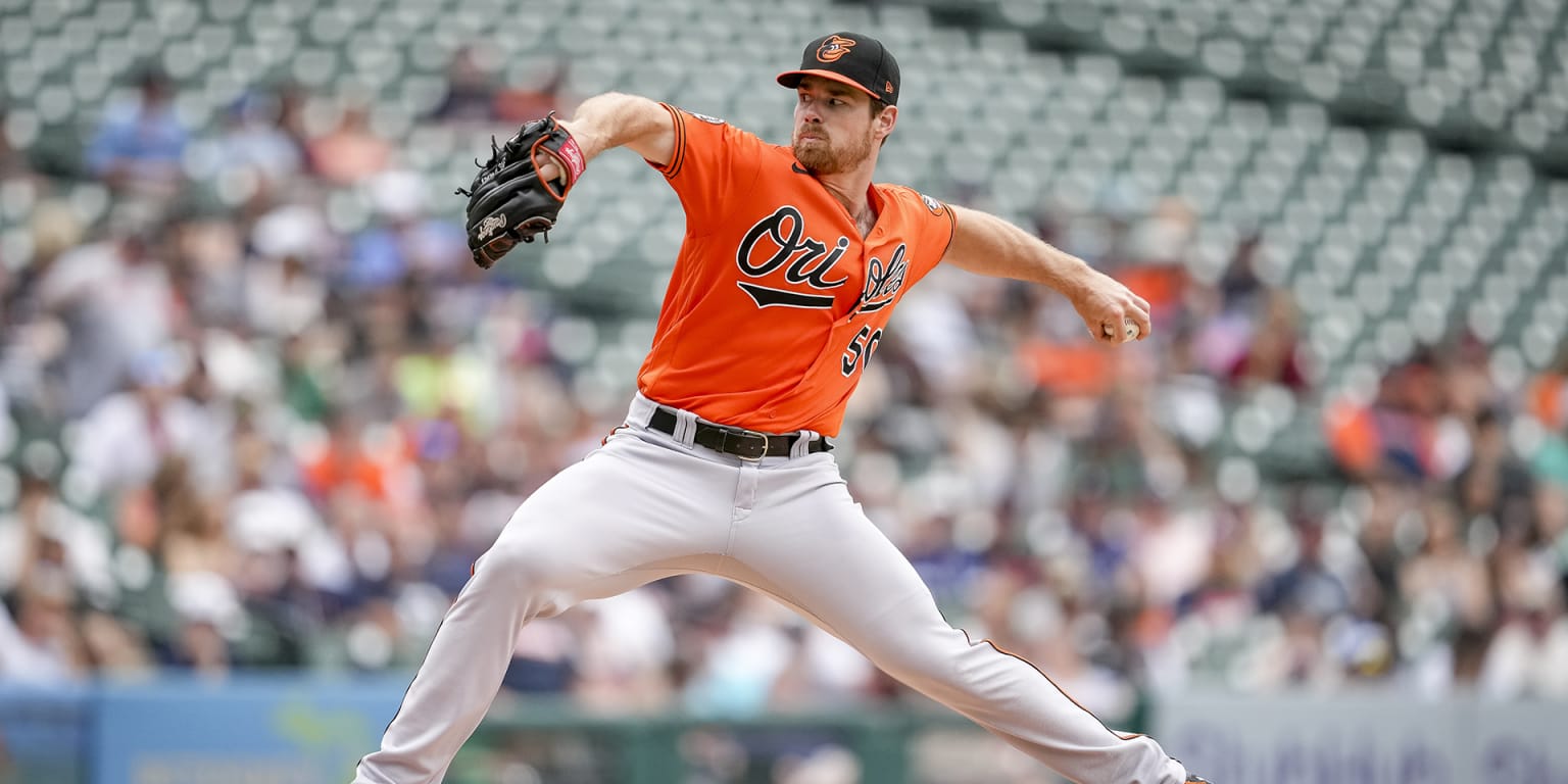 Bruce Zimmermann pitches into seventh against Tigers