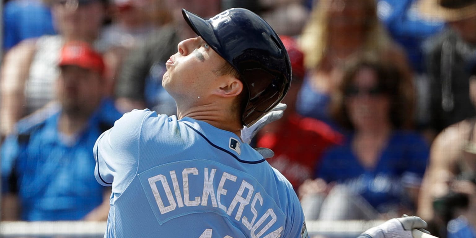Corey Dickerson aims to be Rays leadoff hitter