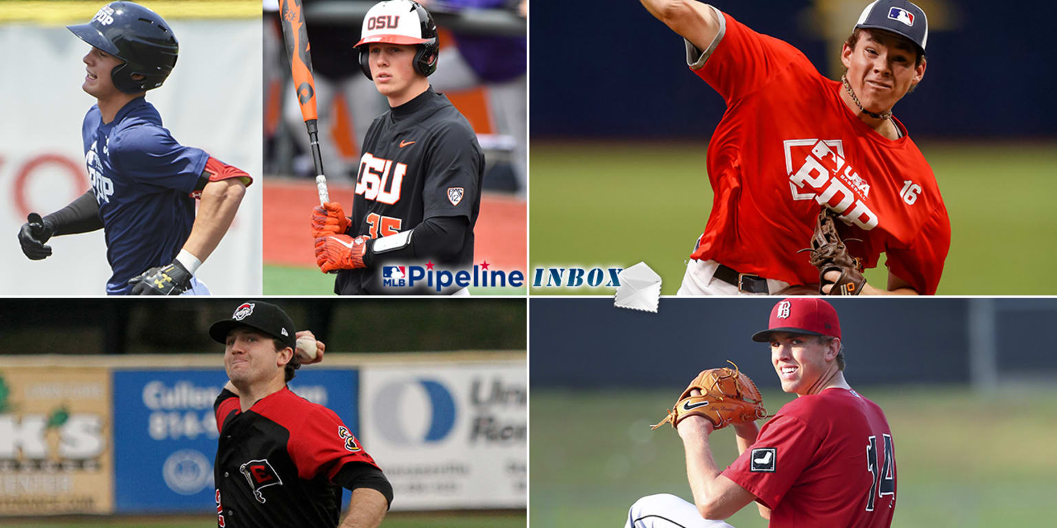Who are the top hitters in the 2019 MLB Draft class?