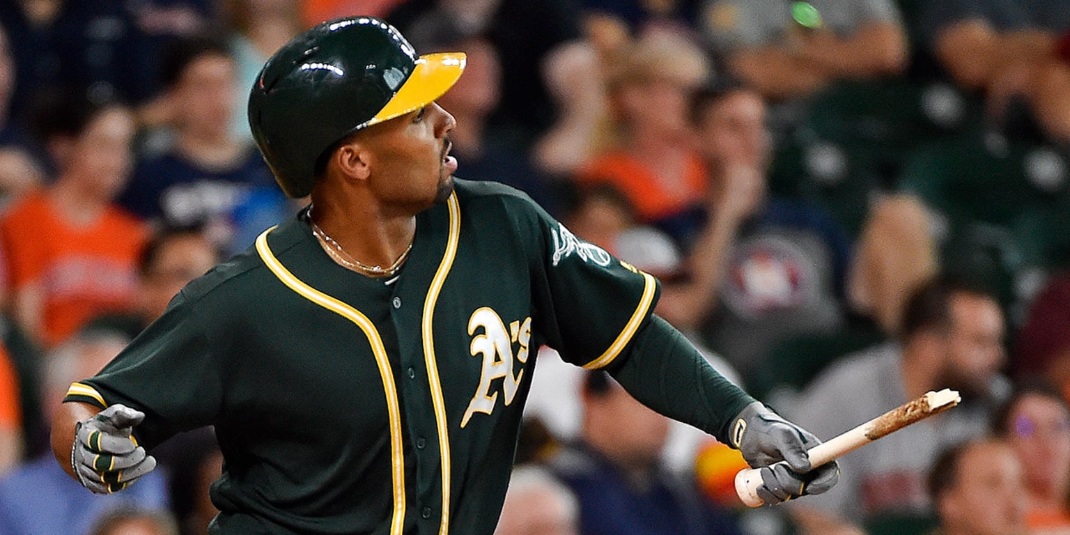 A's Marcus Semien ends 96-game starting streak