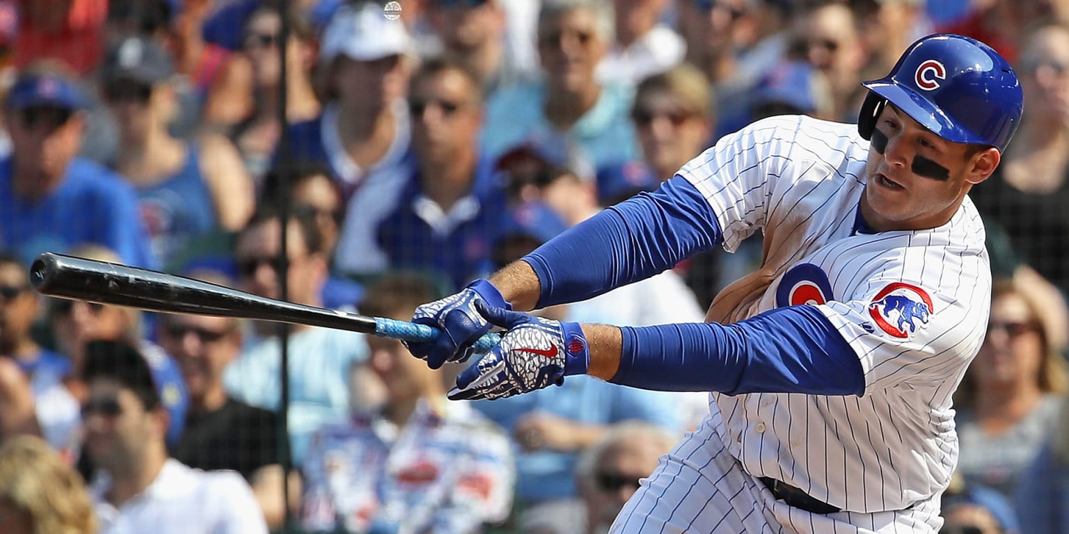 Anthony Rizzo singles for 1,000th career hit