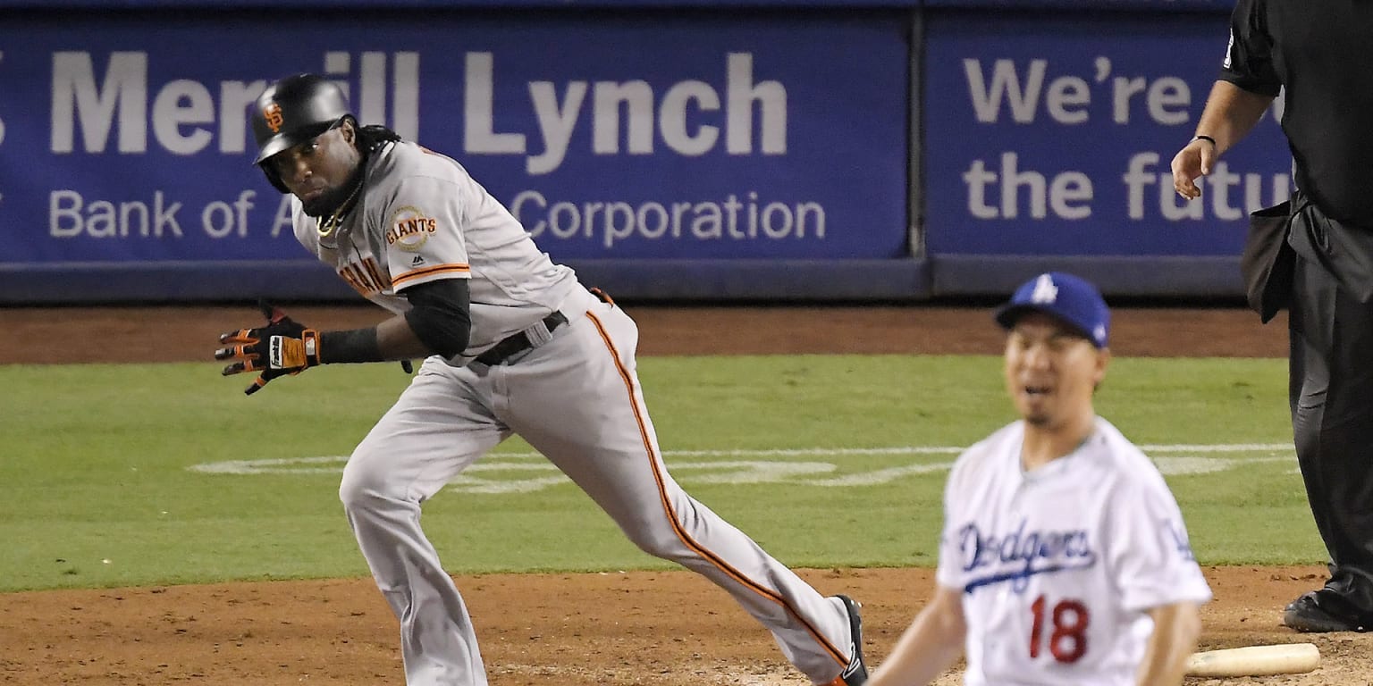Alen Hanson hits game-winning RBI vs. Dodgers