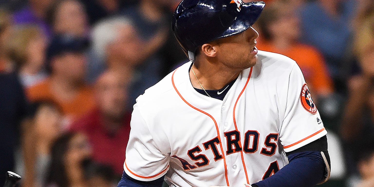 George Springer thriving as leadoff hitter